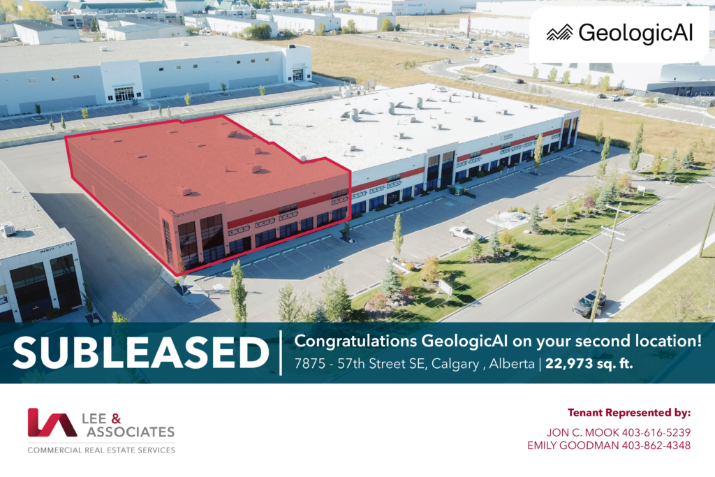 Congratulations GeologicAI | Lee & Associates Calgary